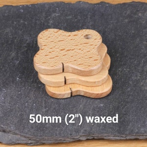 Set of 3 Wooden Thread Winders, the Hard Wearing and Environmentally ...