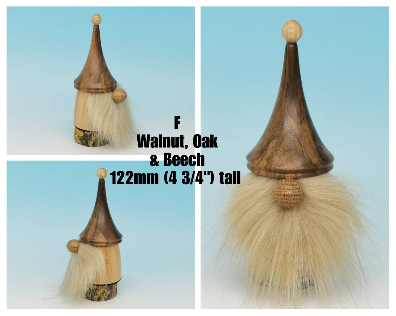 Handmade Decorative Wooden Gonk Ornaments Ideal for That - Etsy Sweden