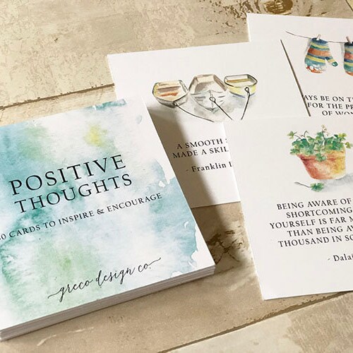 12 Encouragement Cards With Envelopes Gift Card Set - Etsy