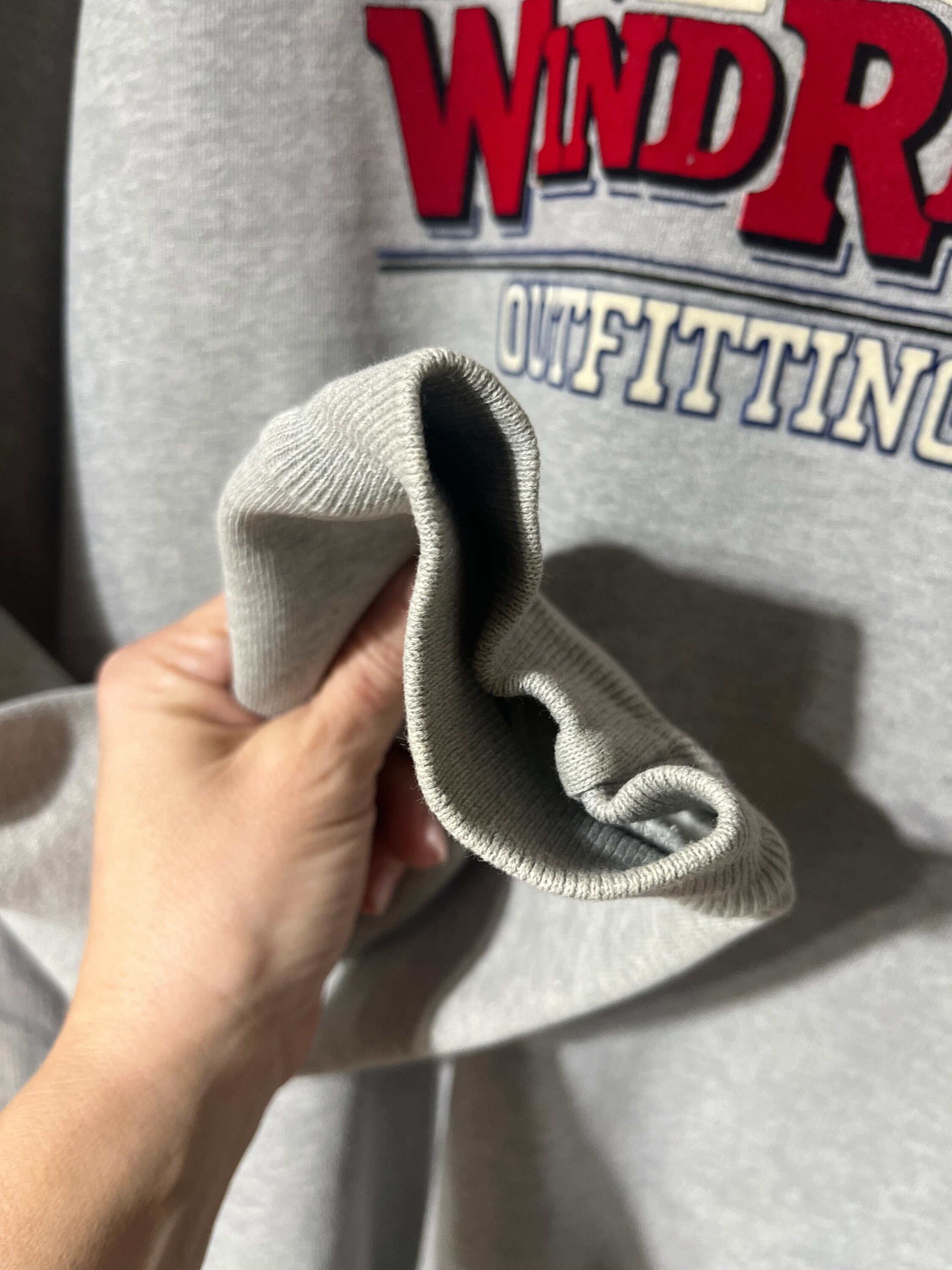 Vintage 1990’s Wind River Outfitting Co Grey Sweatshirt - Etsy