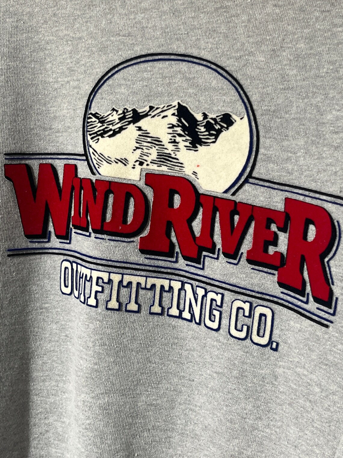 Vintage 1990’s Wind River Outfitting Co Grey Sweatshirt - Etsy