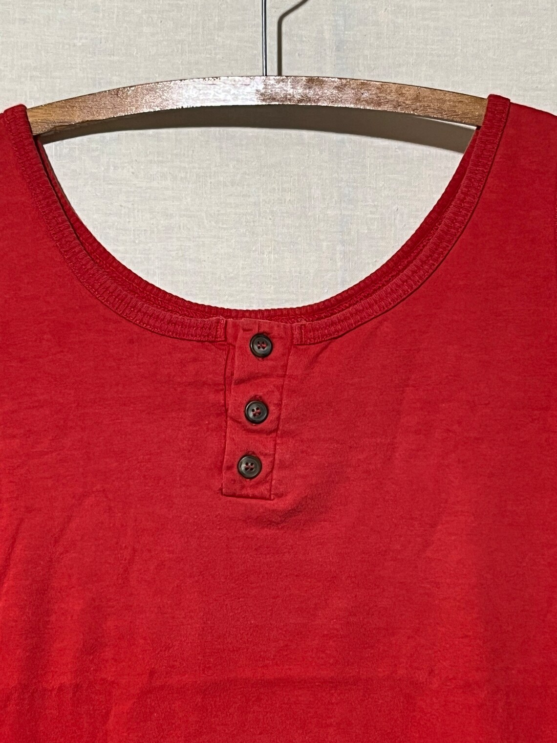 Vintage Coconut Joe Three Button Red Tank Top - Etsy
