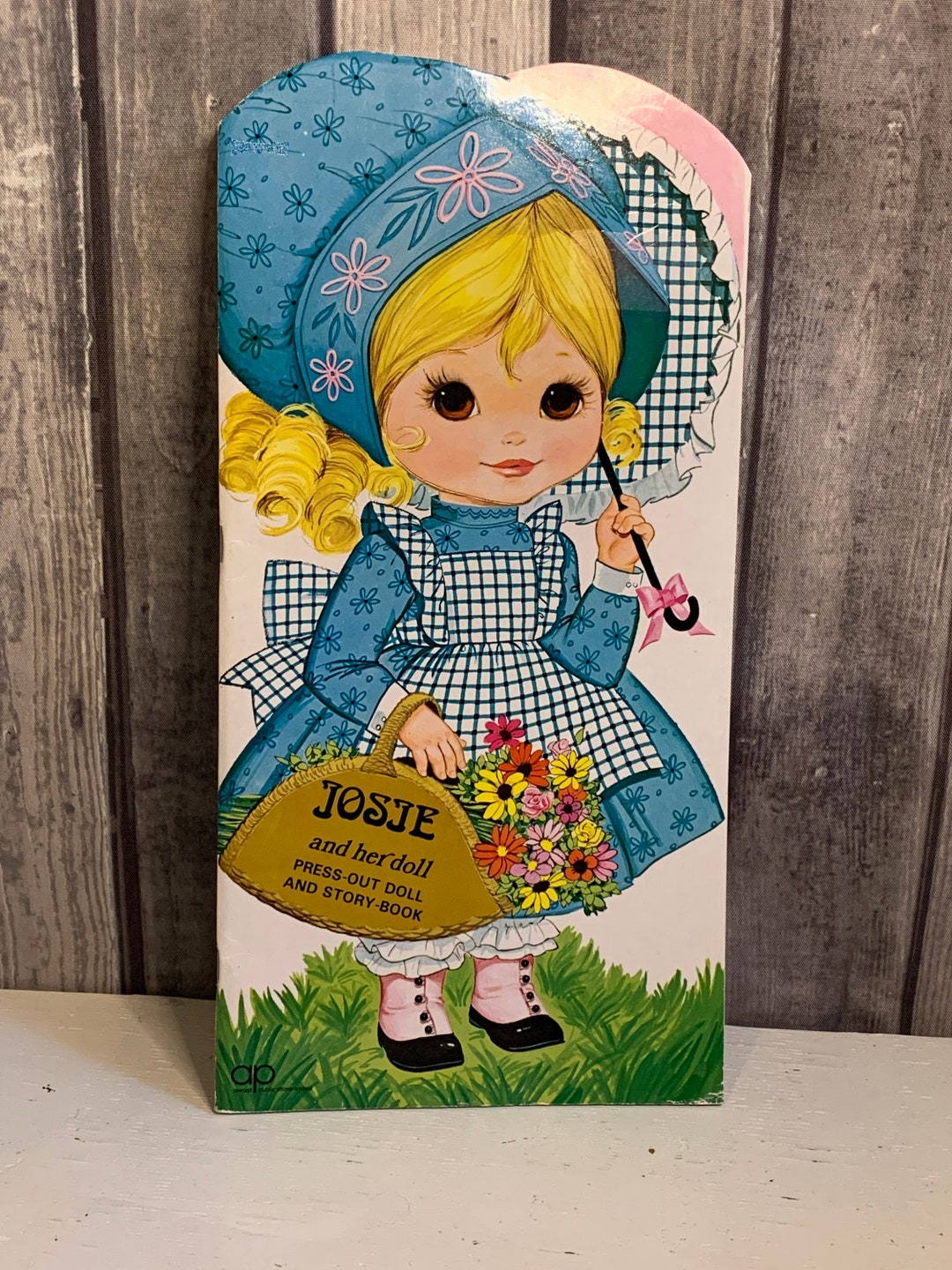Vintage Paper Doll Book - Etsy