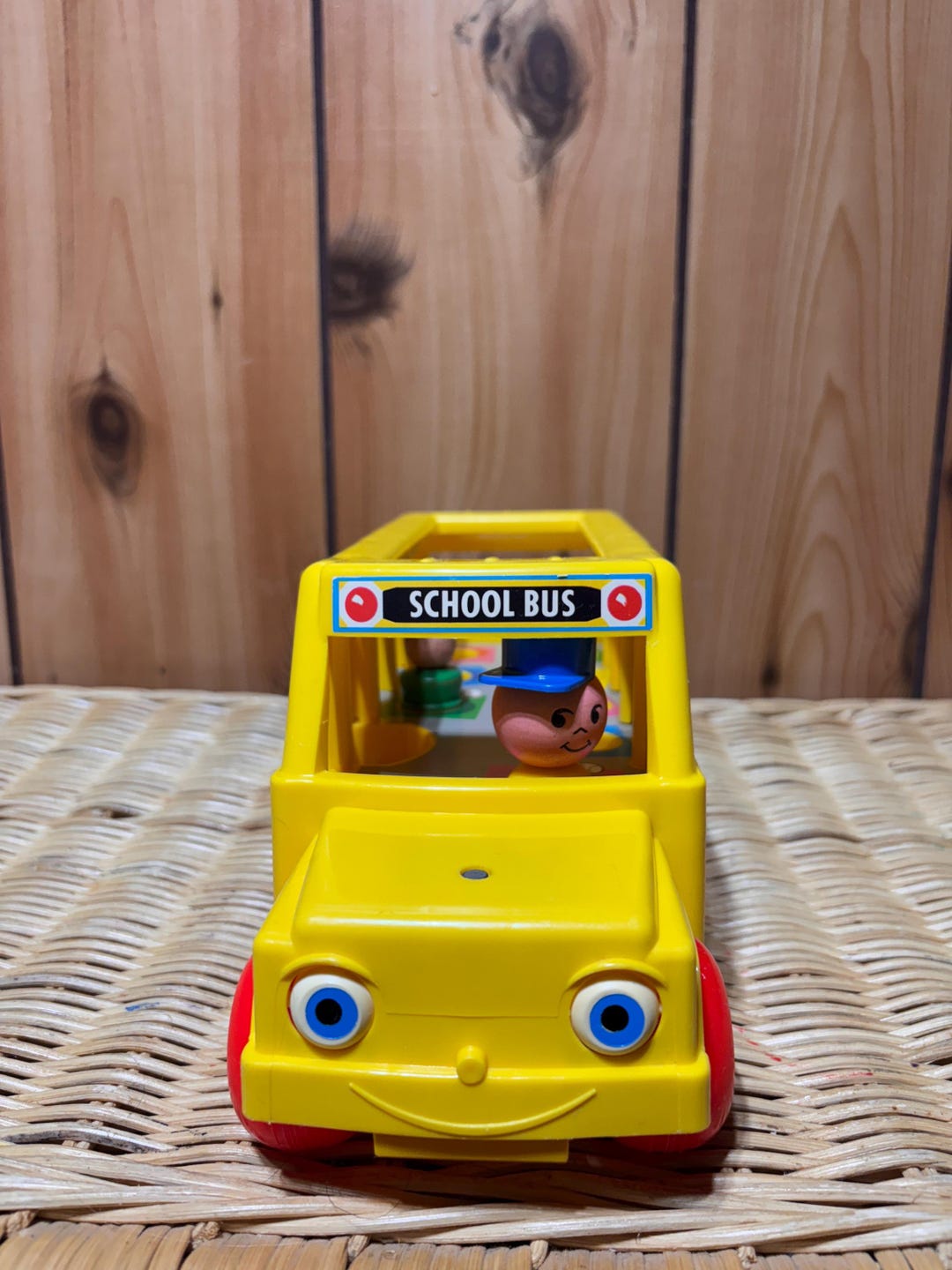 Vintage Fisher Price School Bus Etsy