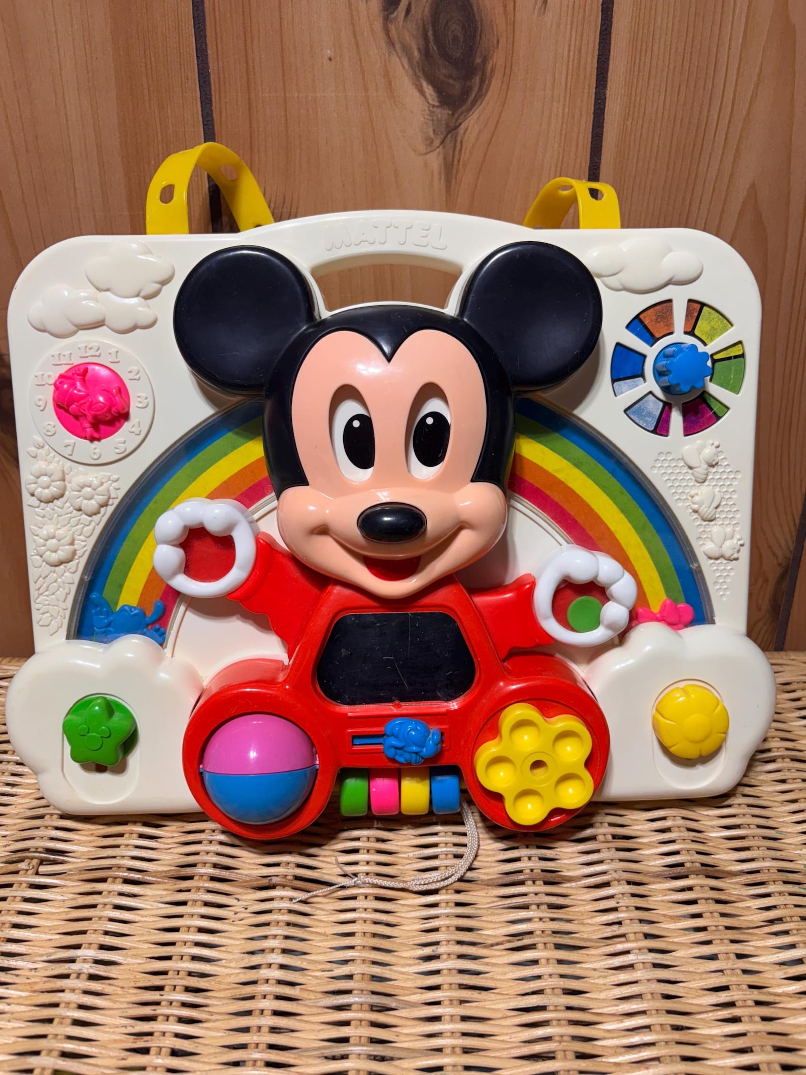 1970’s Vintage Mickey Mouse Crib Activity Centre - Etsy