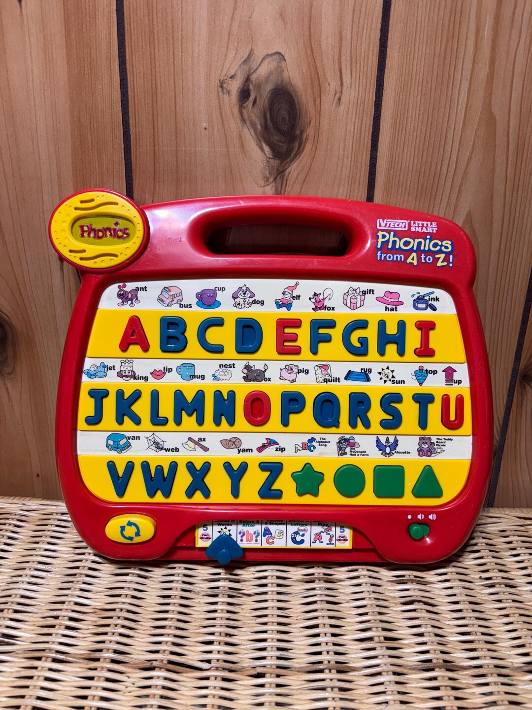 Vintage VTECH Little Smart Phonics From A-to-z - Etsy