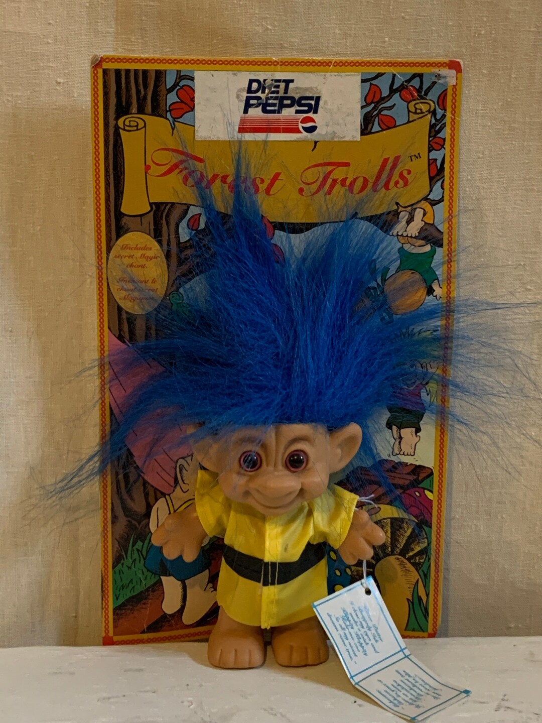 Vintage 1980s Diet Pepsi Forest Troll - Etsy