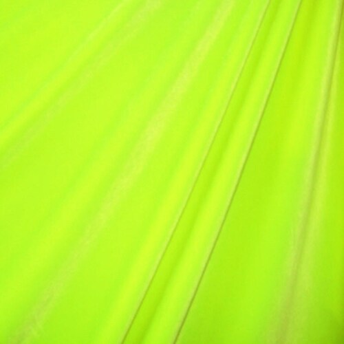 Matte Finish Milliskin Nylon Spandex Fabric neon Yellow 4 - Etsy