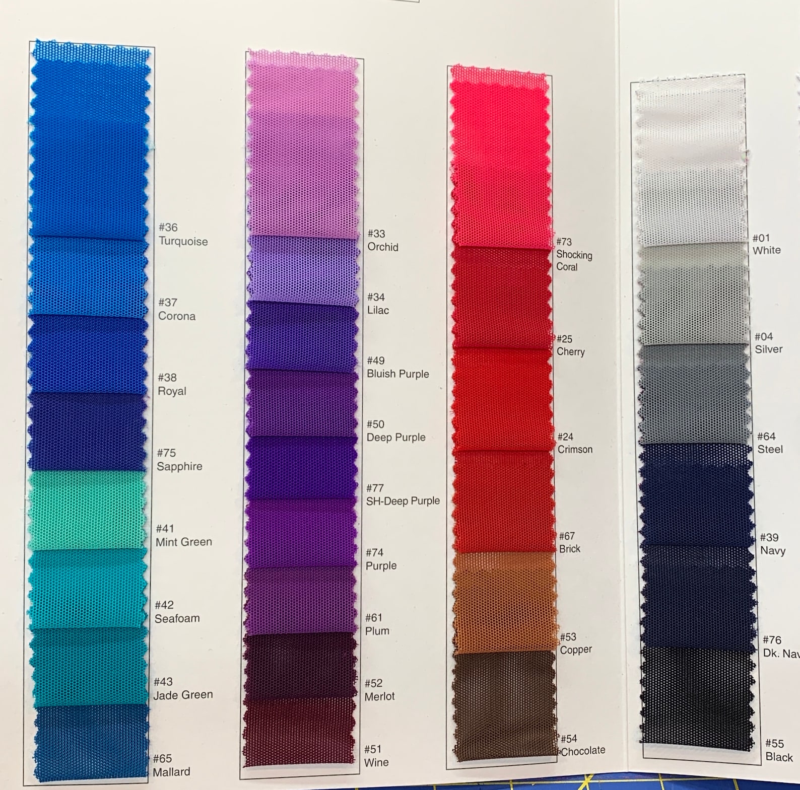 76 COLORS 4 Way Stretch Sheer Power Mesh Net Fishnet Fabric - Etsy