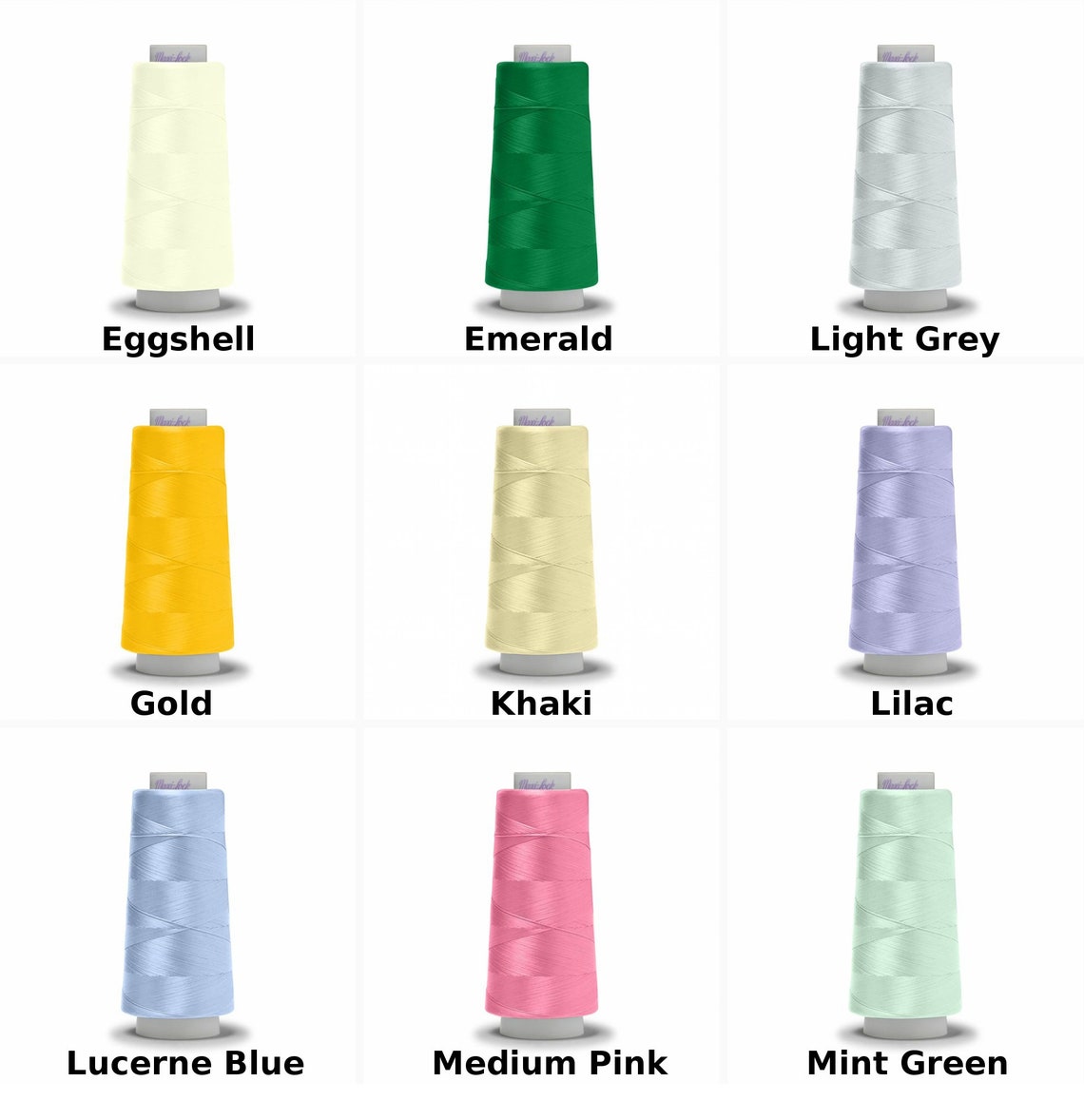 Maxi-Lock® Serger Stretch Textured Nylon Thread Tex 30 2000 | Etsy