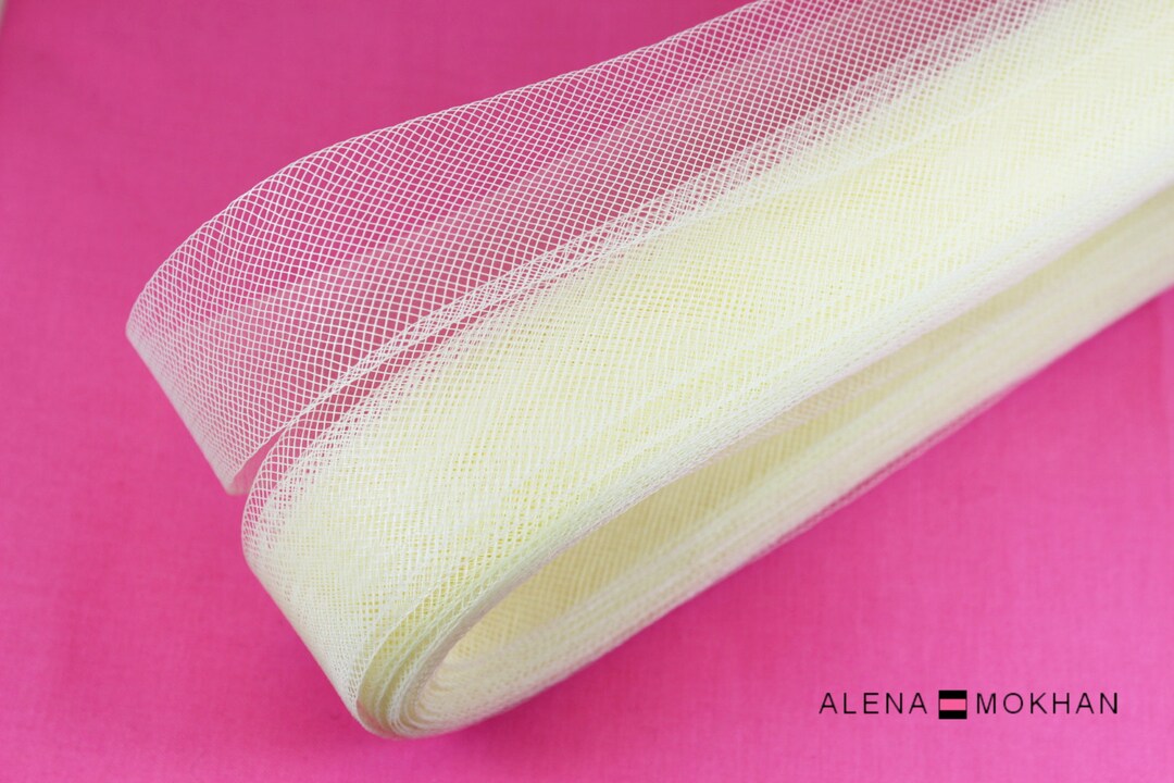 3 Yards 2" Cream Crinoline Crin Horsehair Braid Millinery Hats Trim - Etsy