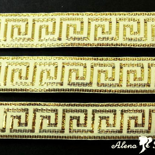 Greek Key Ribbon - Etsy