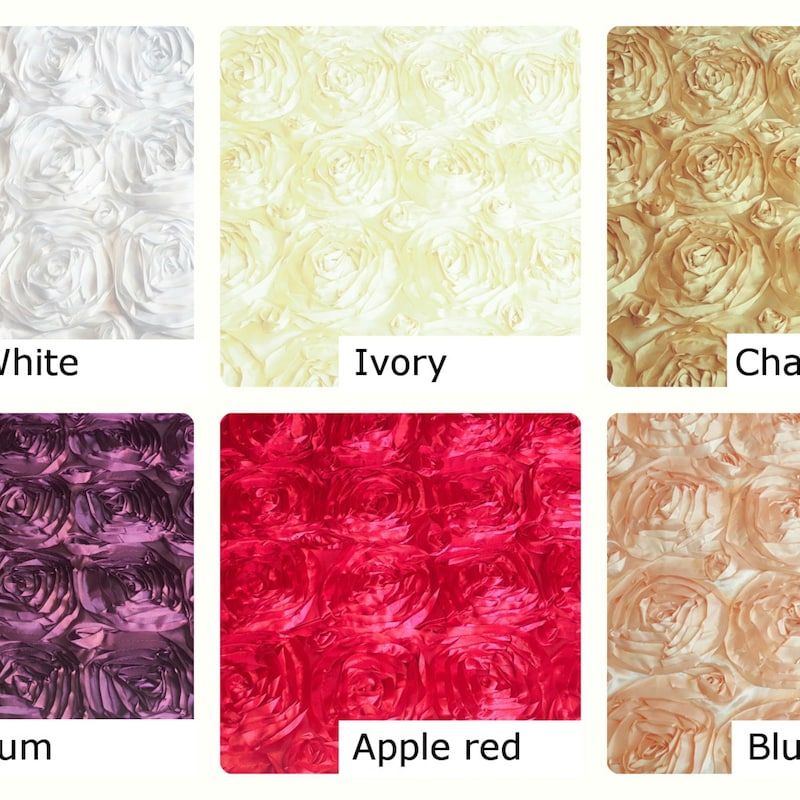 Rosette Fabric - Etsy