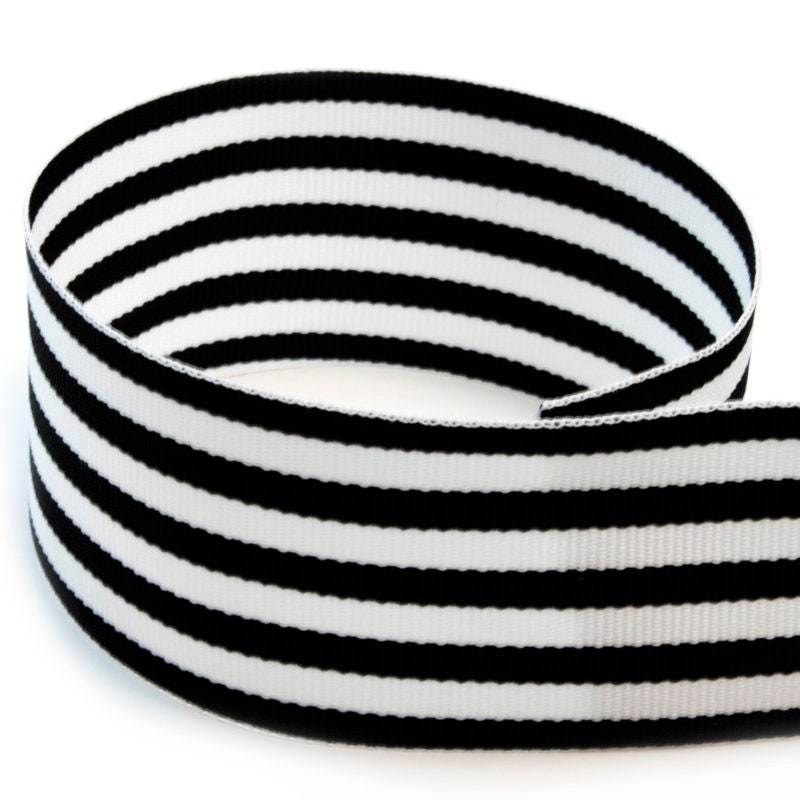 Striped Grosgrain Ribbon by the Yard - Etsy