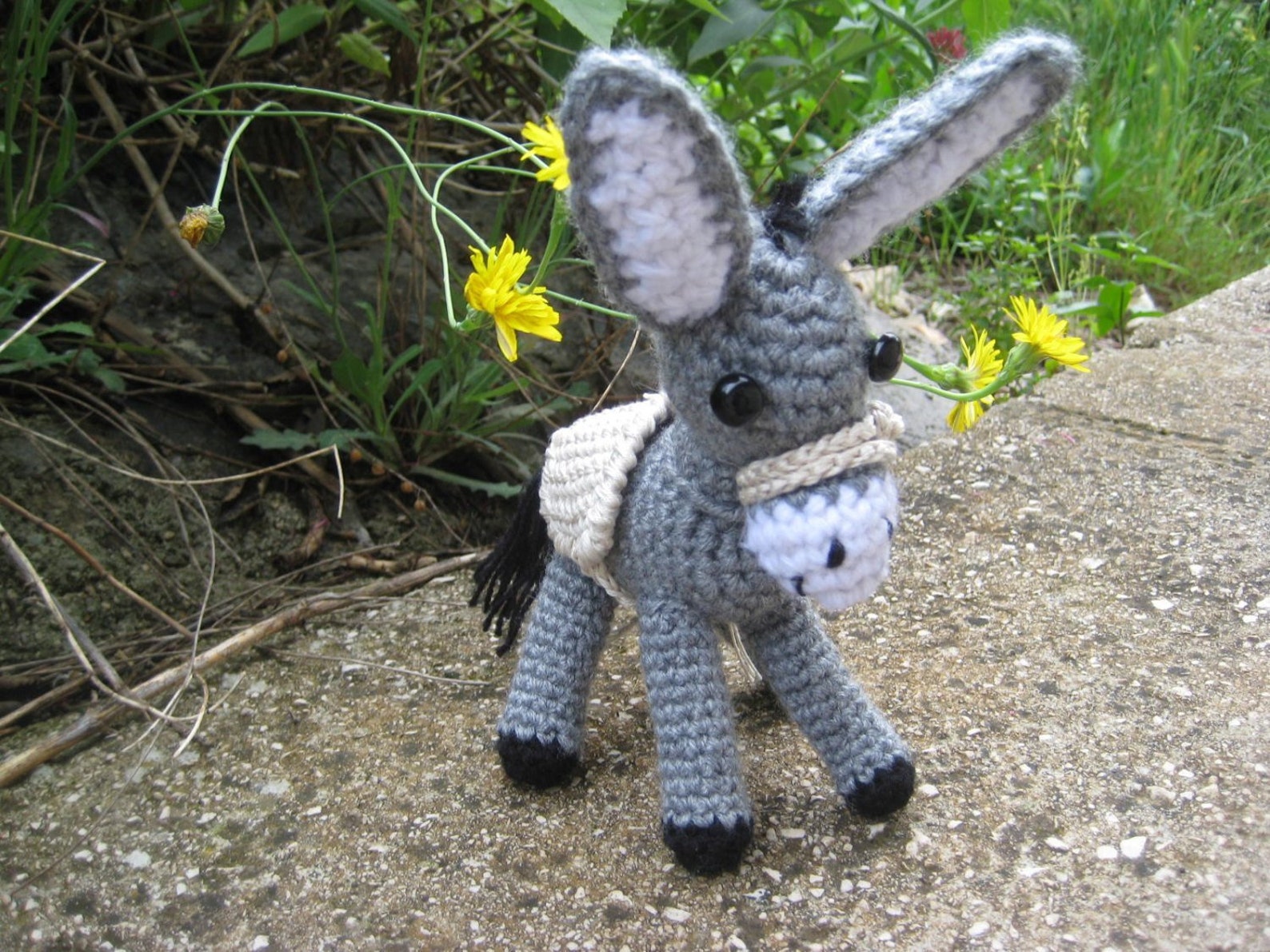Amigurumi Donkey Crochet Pattern, Crochet Donkey Toy Pdf Pattern ...