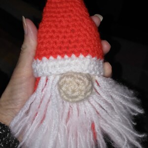 Santa Gnome Christmas Tree Topper Crochet Pattern Christmas - Etsy