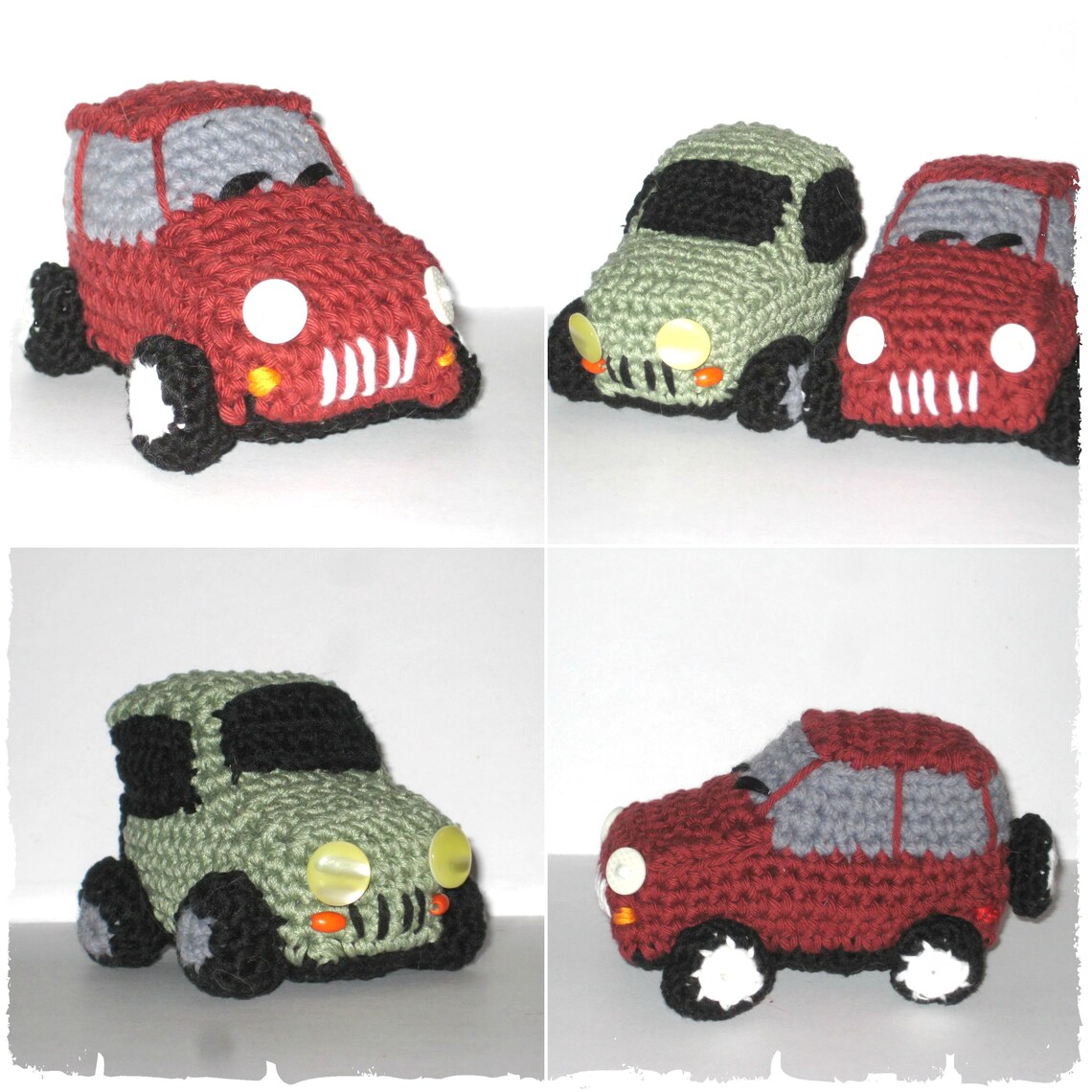 Amigurumi Car Crochet Pattern Crochet Vehicle Pattern Soft - Etsy