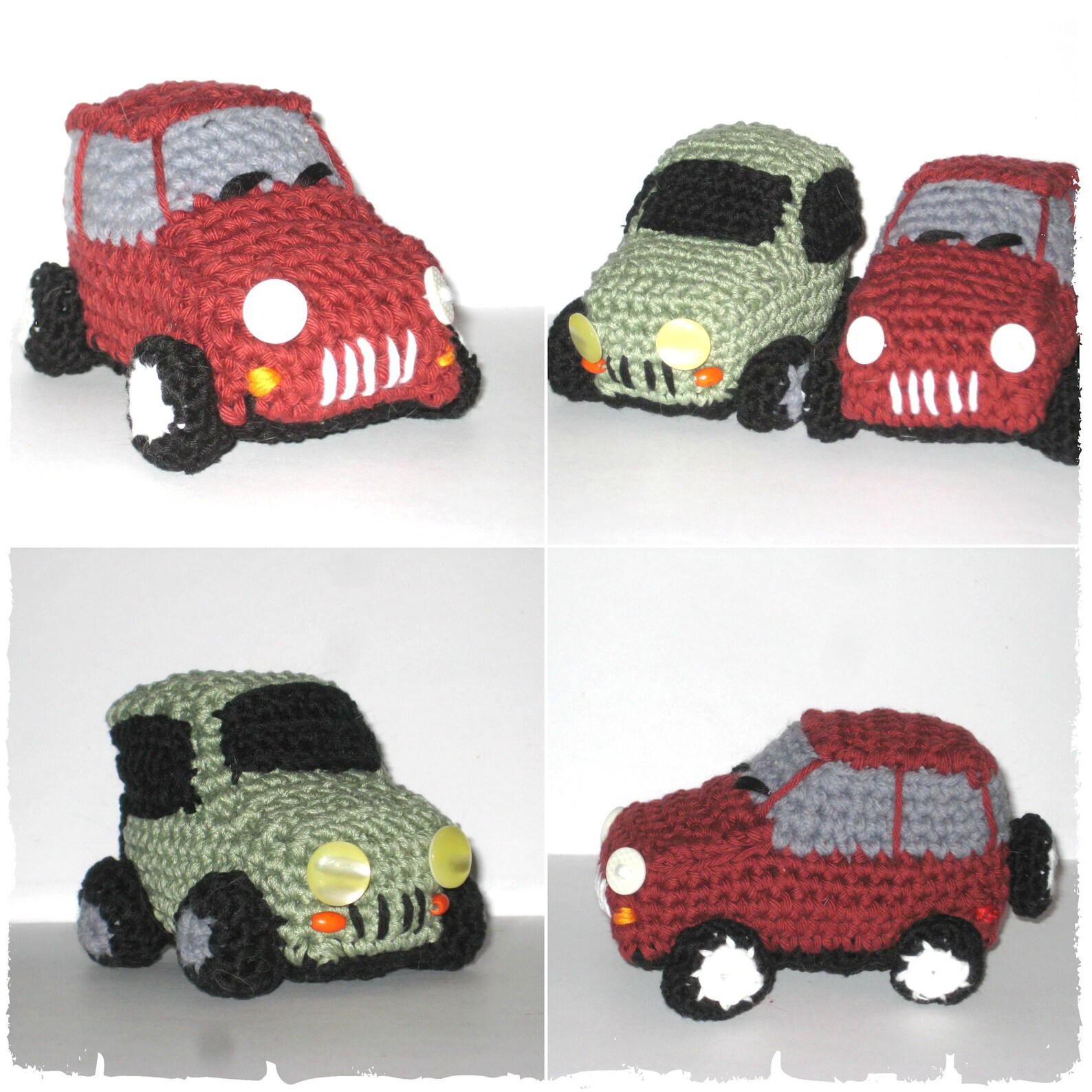 Amigurumi Car Crochet Pattern, Crochet Vehicle Pattern, Soft Toy PDF ...