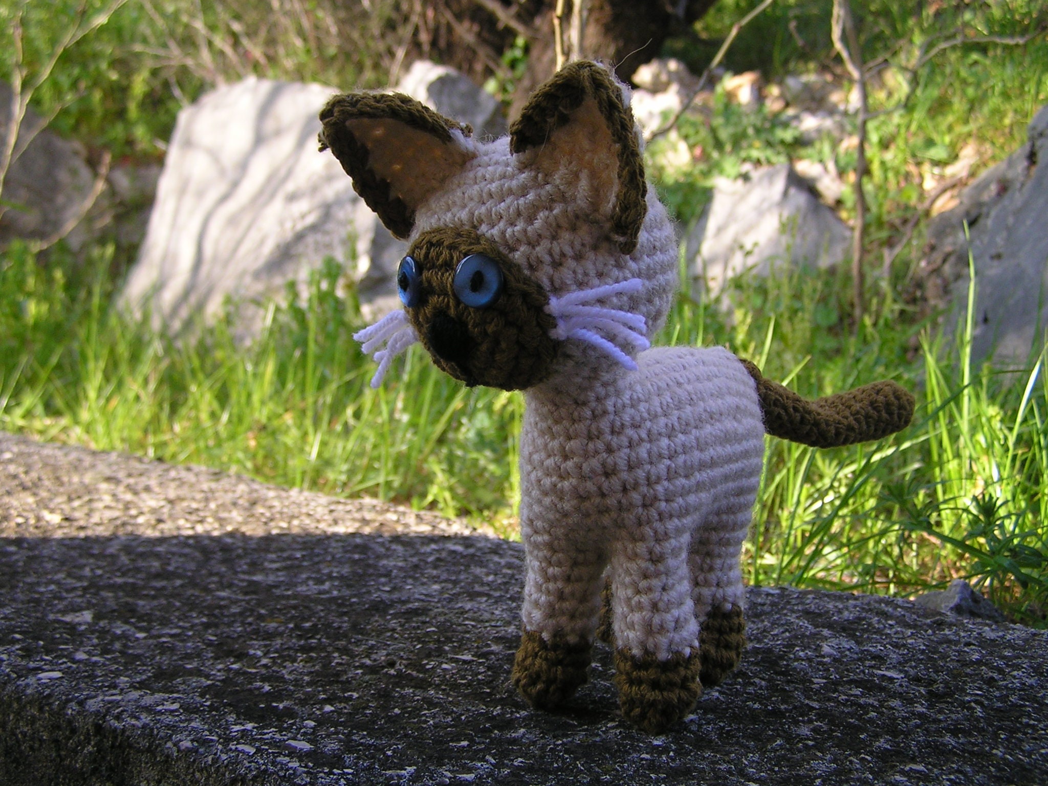 Siamese Cat Amigurumi Crochet Pattern PDF Crochet Toy | Etsy