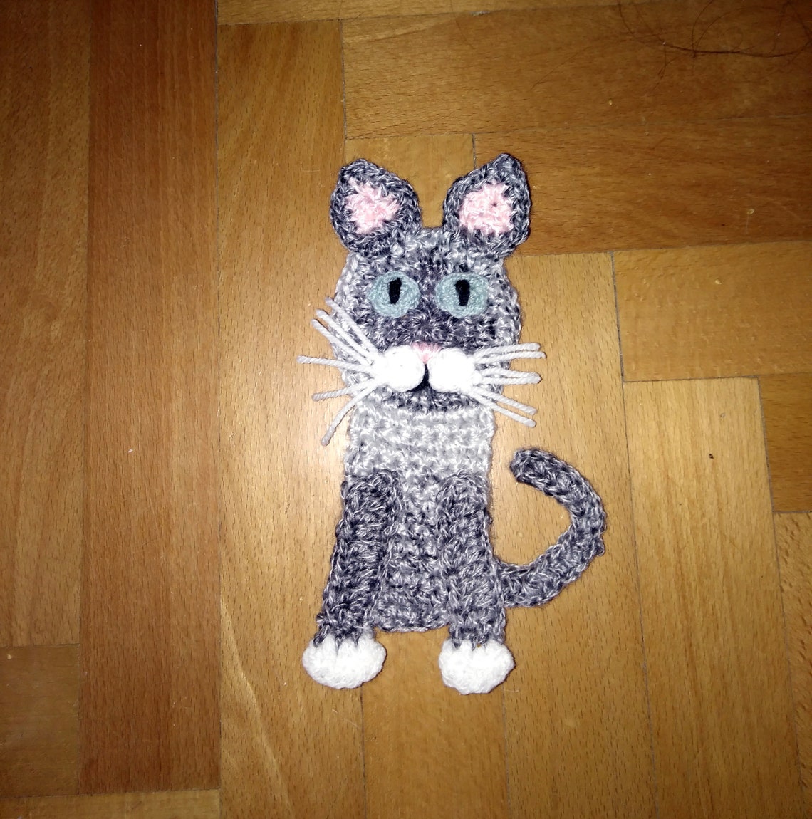 Cat Applique Crochet Pattern Crochet Cat Decoration PDF - Etsy