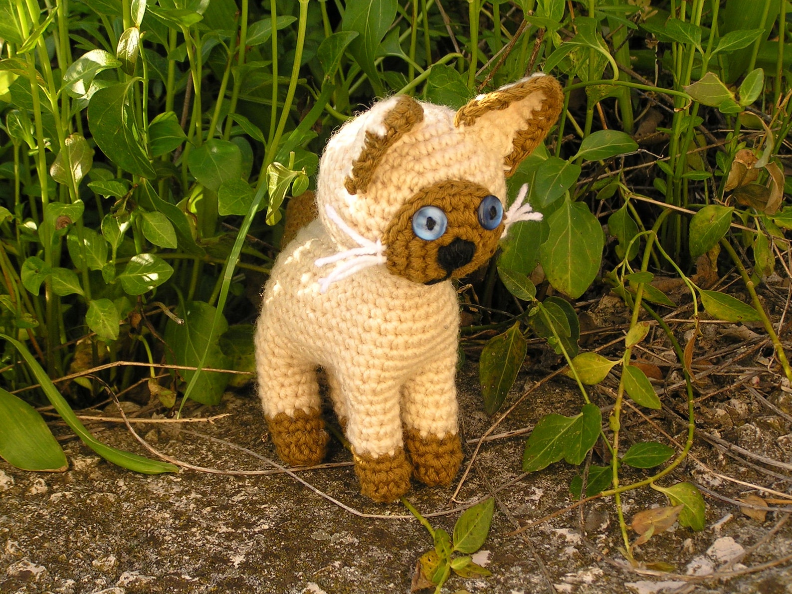 Siamese Cat Amigurumi Crochet Pattern PDF Crochet Toy | Etsy