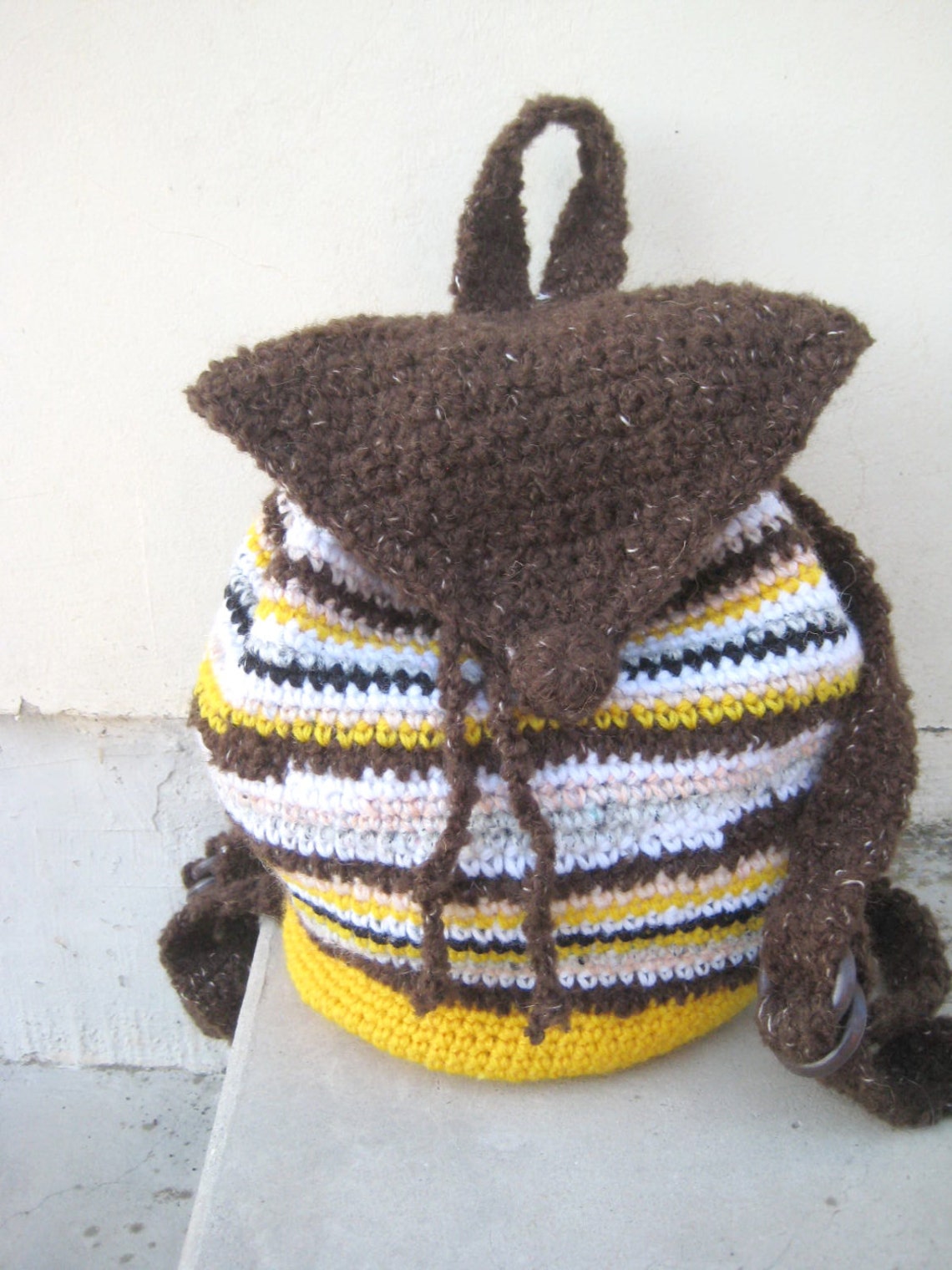 Kids Backpack Crochet Pattern Boho Backpack Pattern Crochet - Etsy