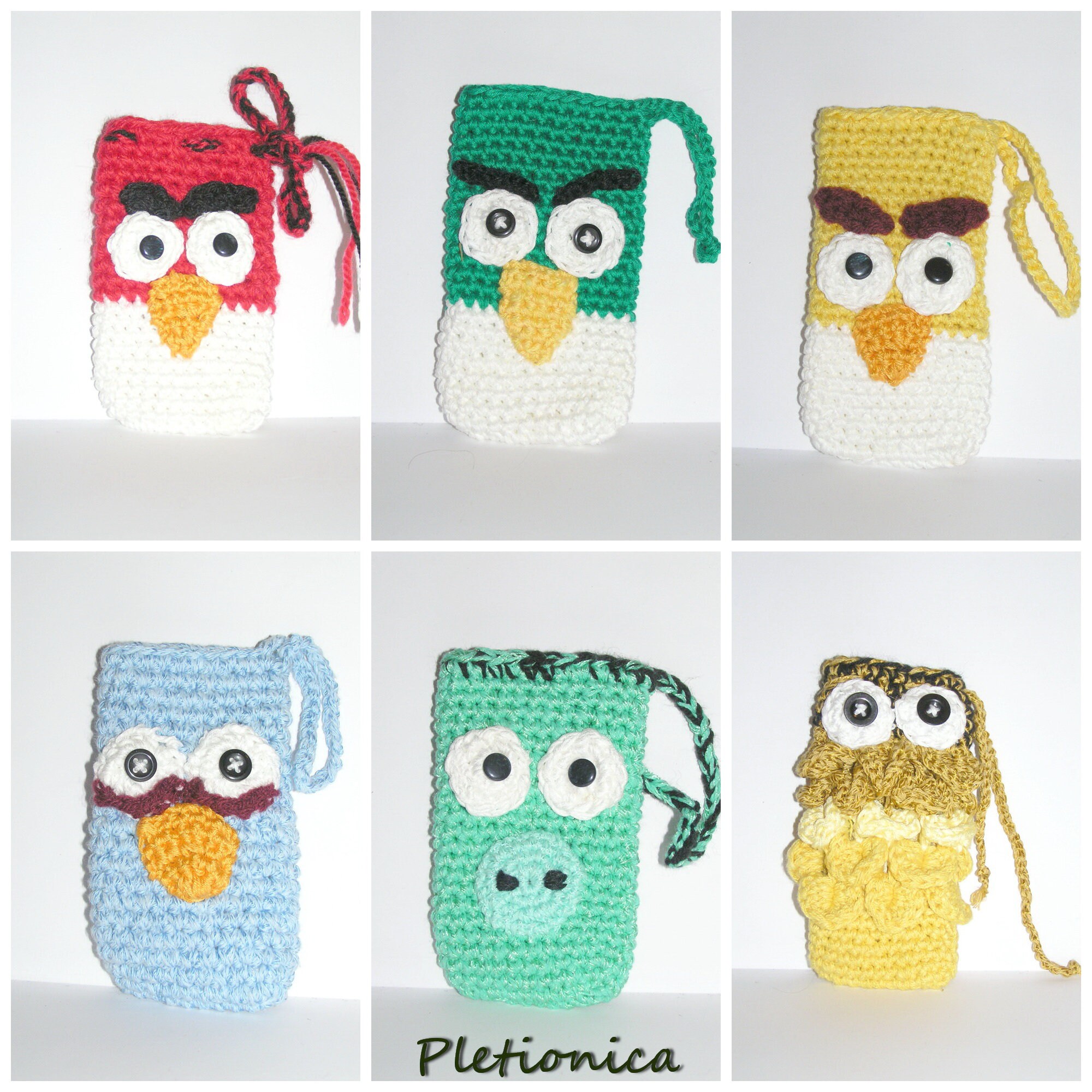 Smartphone Cover Crochet Pattern, Cell Phone Case Tutorial, Mobile ...