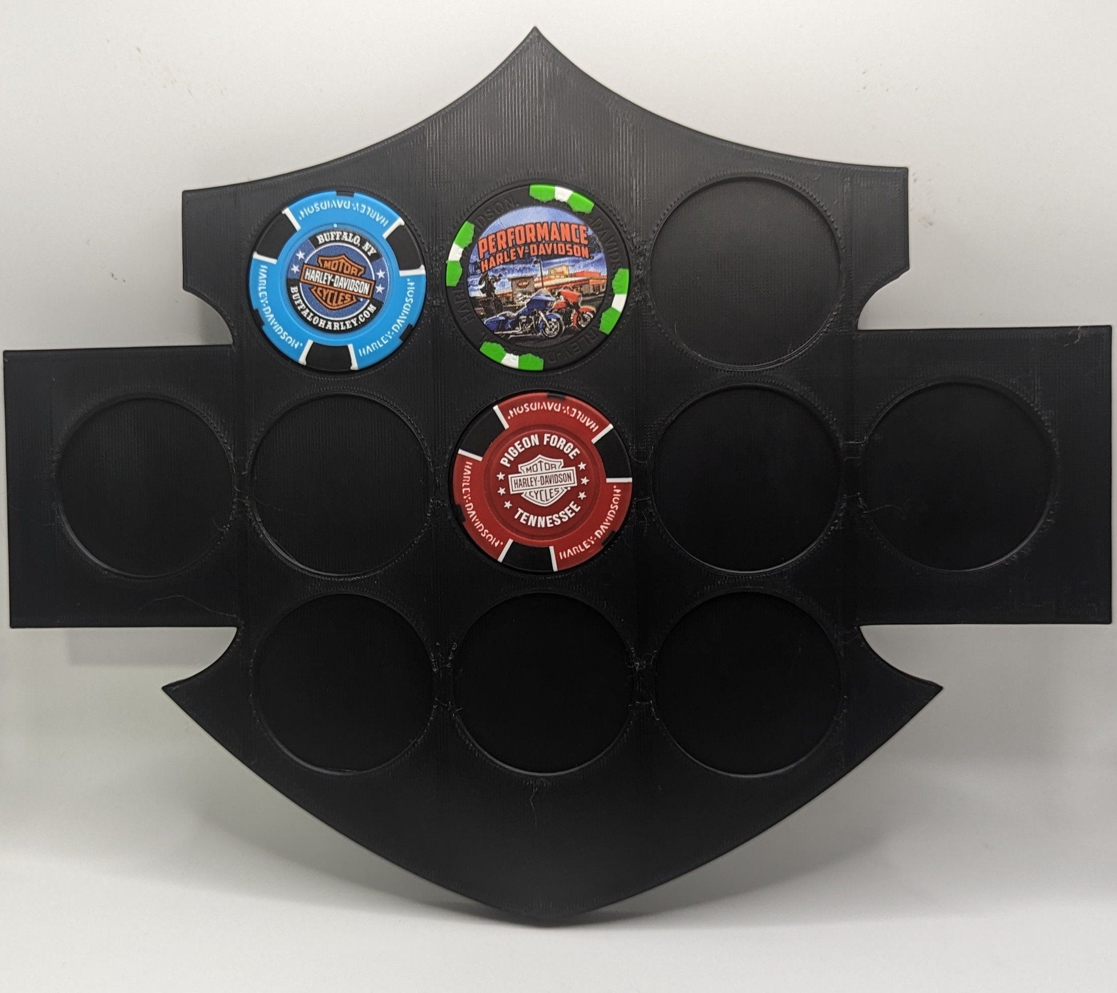 Harley Dealership Poker Chip Display - Etsy