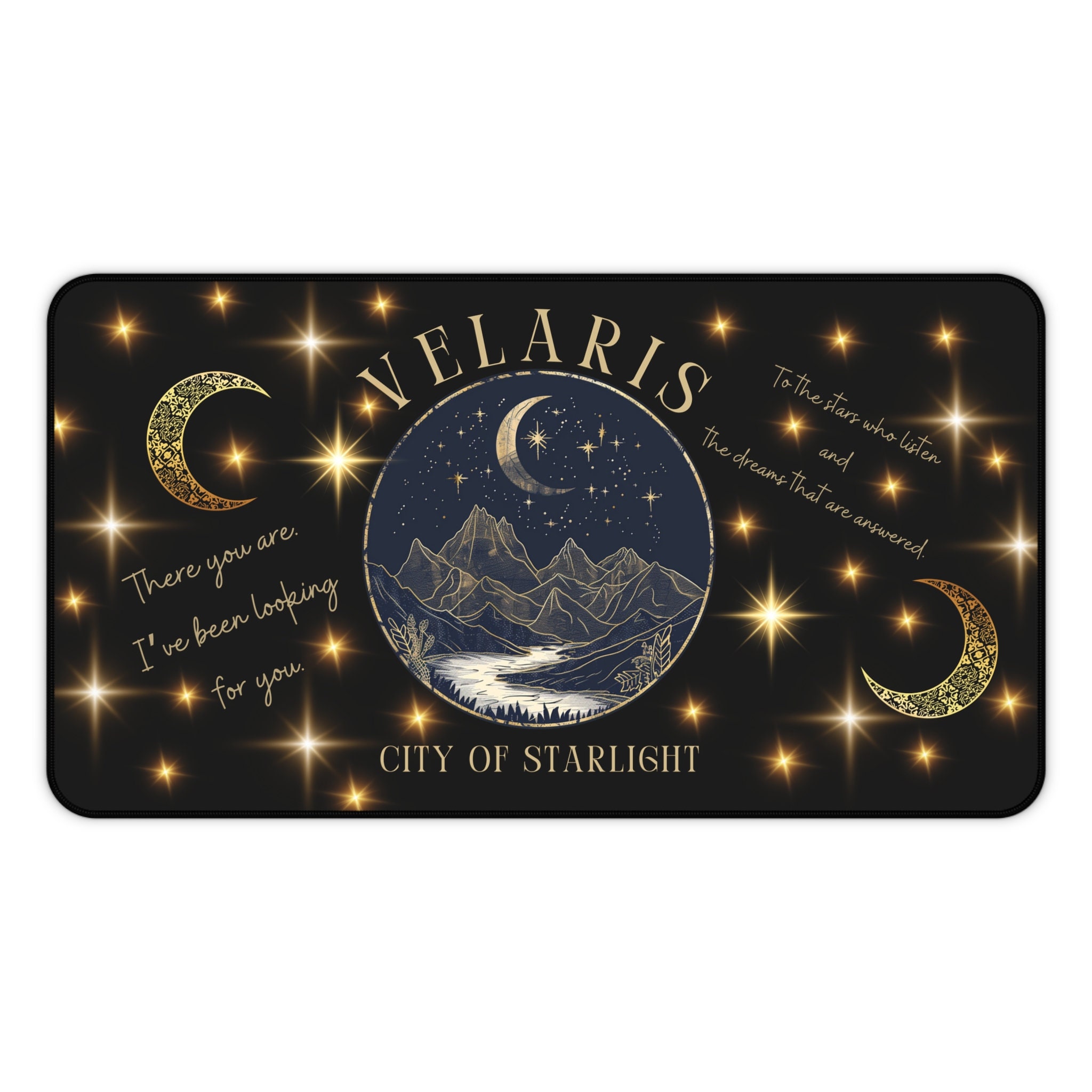 Velaris Desk Mat City of Starlight the Night Court Essential SJM Fans ...