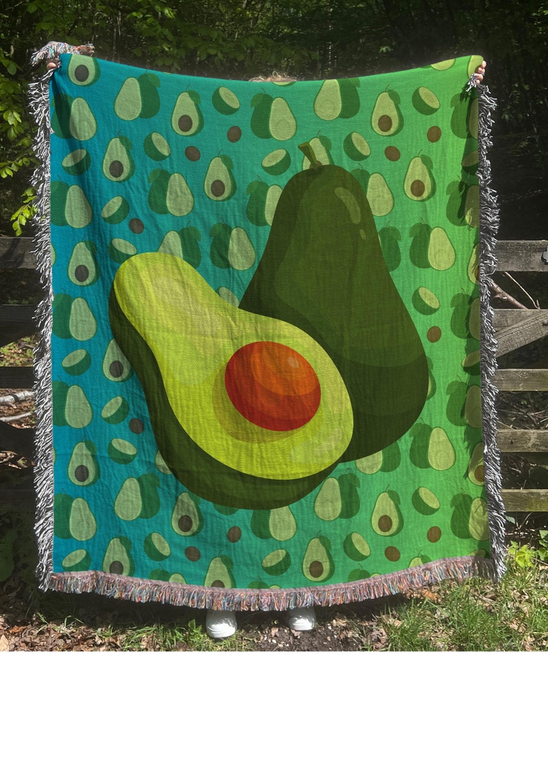 Avocado Lover Gift, Vegan Keto Diet, Cute Avocado, Vegetable Blanket ...