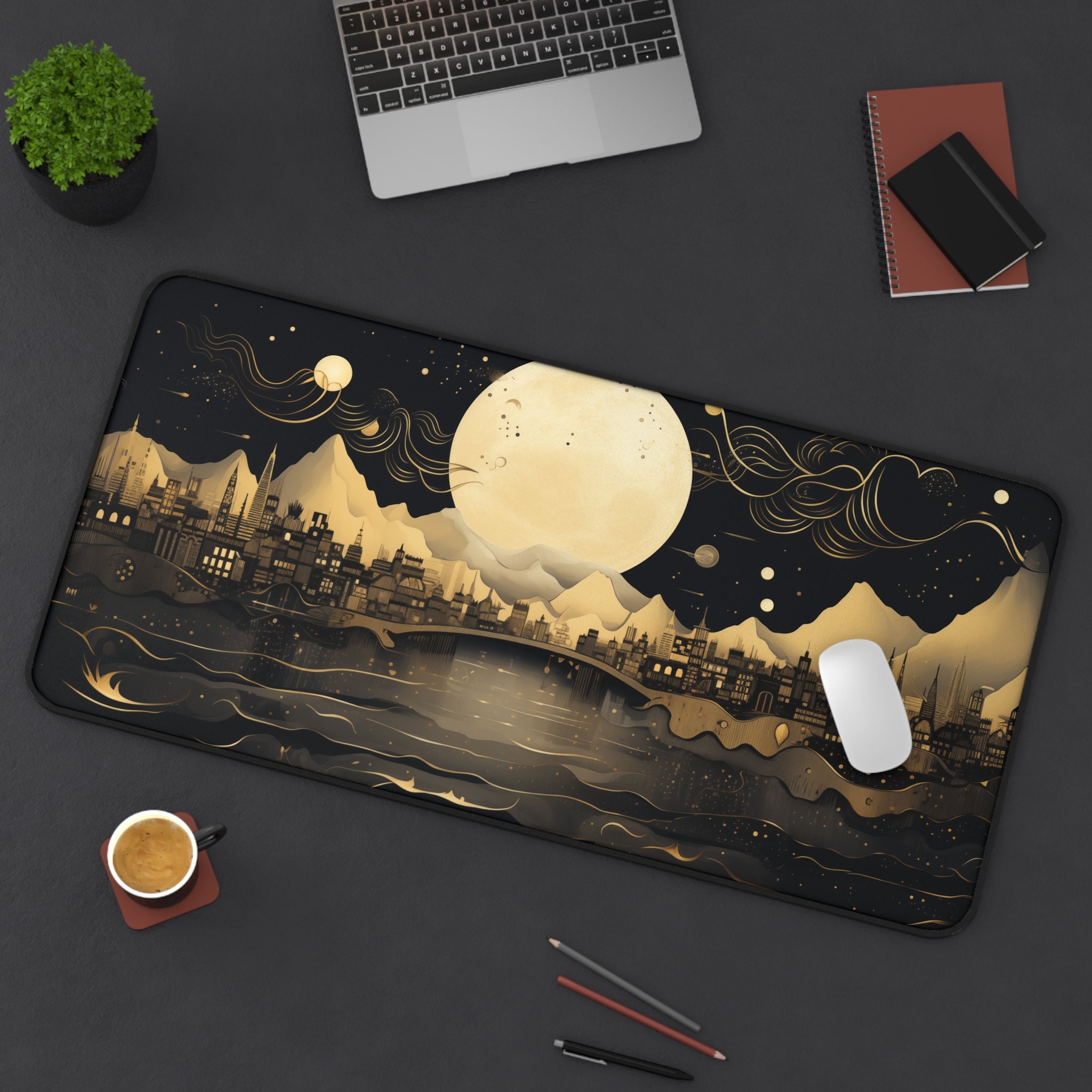 Velaris ACOTAR XL Desk Mat, Velaris City of Starlight, the Night Court ...