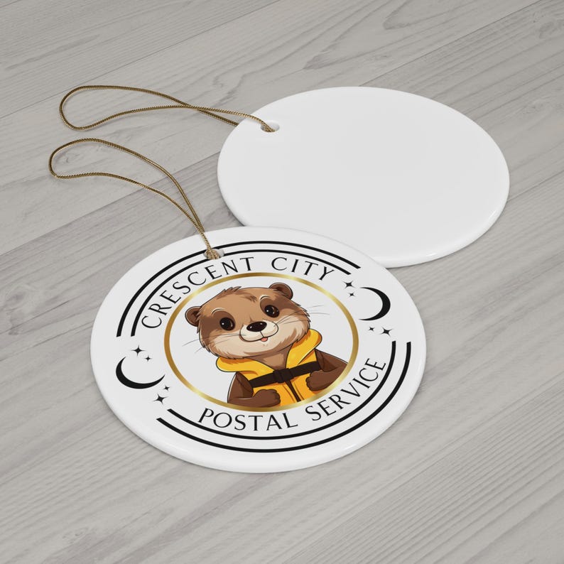 Crescent City Postal Service Ornament, Messenger Otter, Fitzroy ...