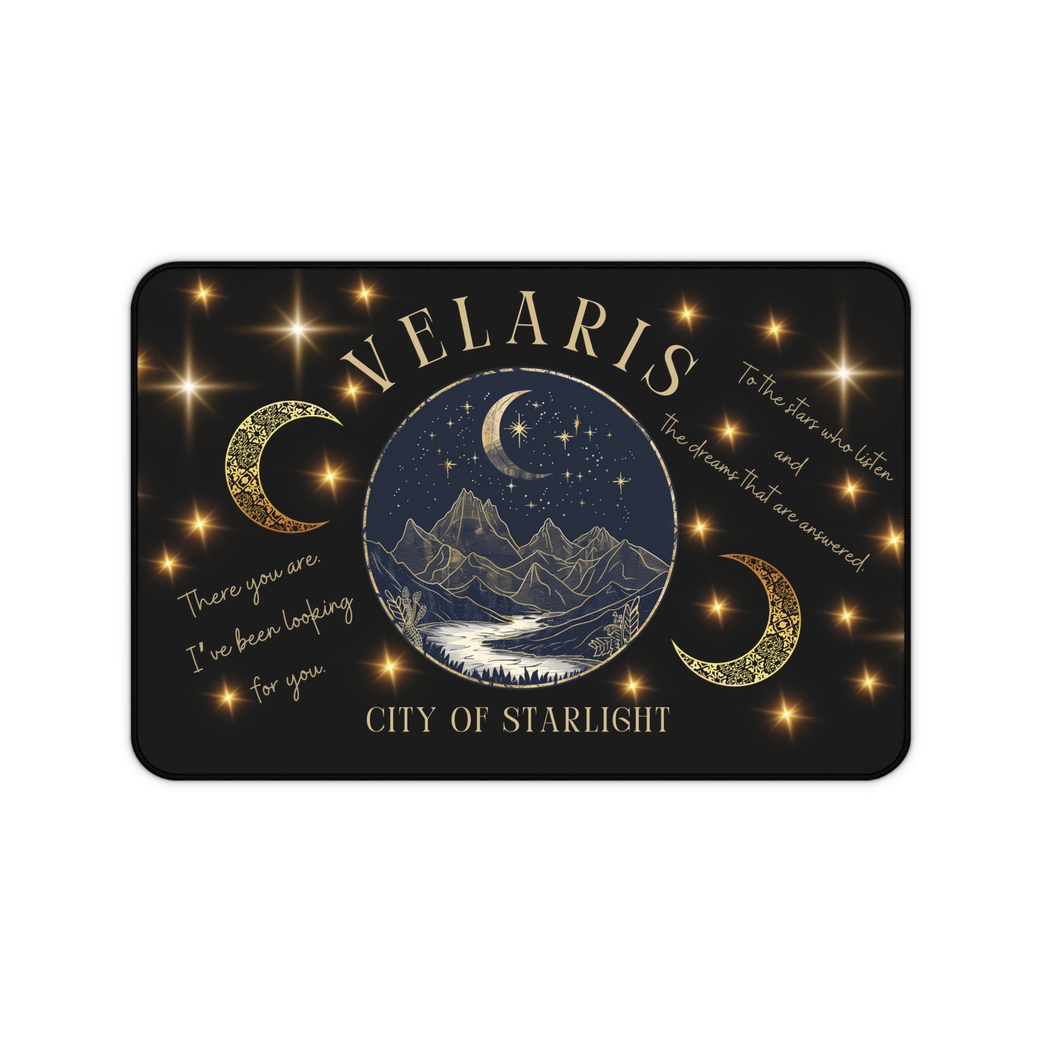 Velaris Desk Mat City of Starlight the Night Court Essential SJM Fans ...