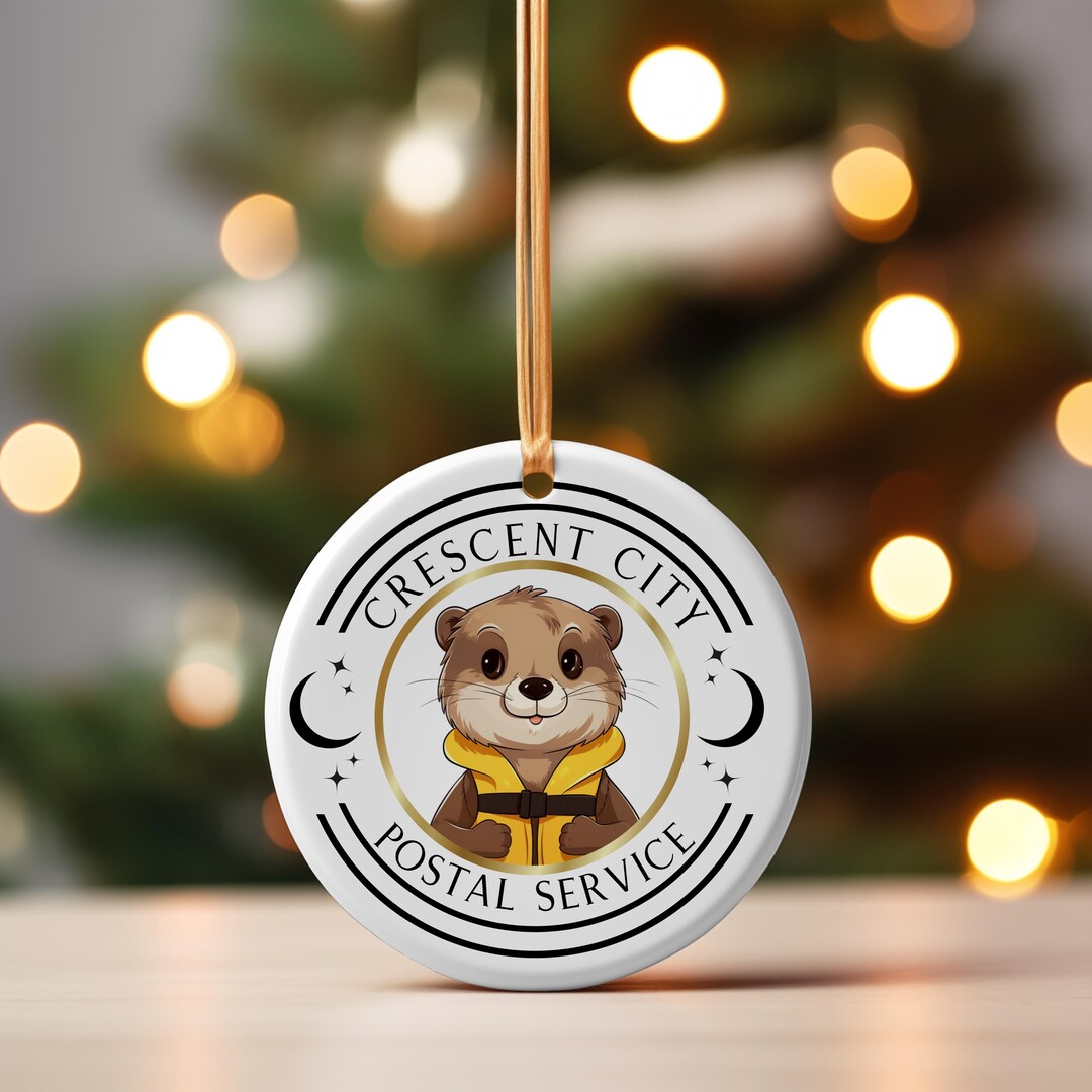 Crescent City Postal Service Ornament, Messenger Otter, Fitzroy ...