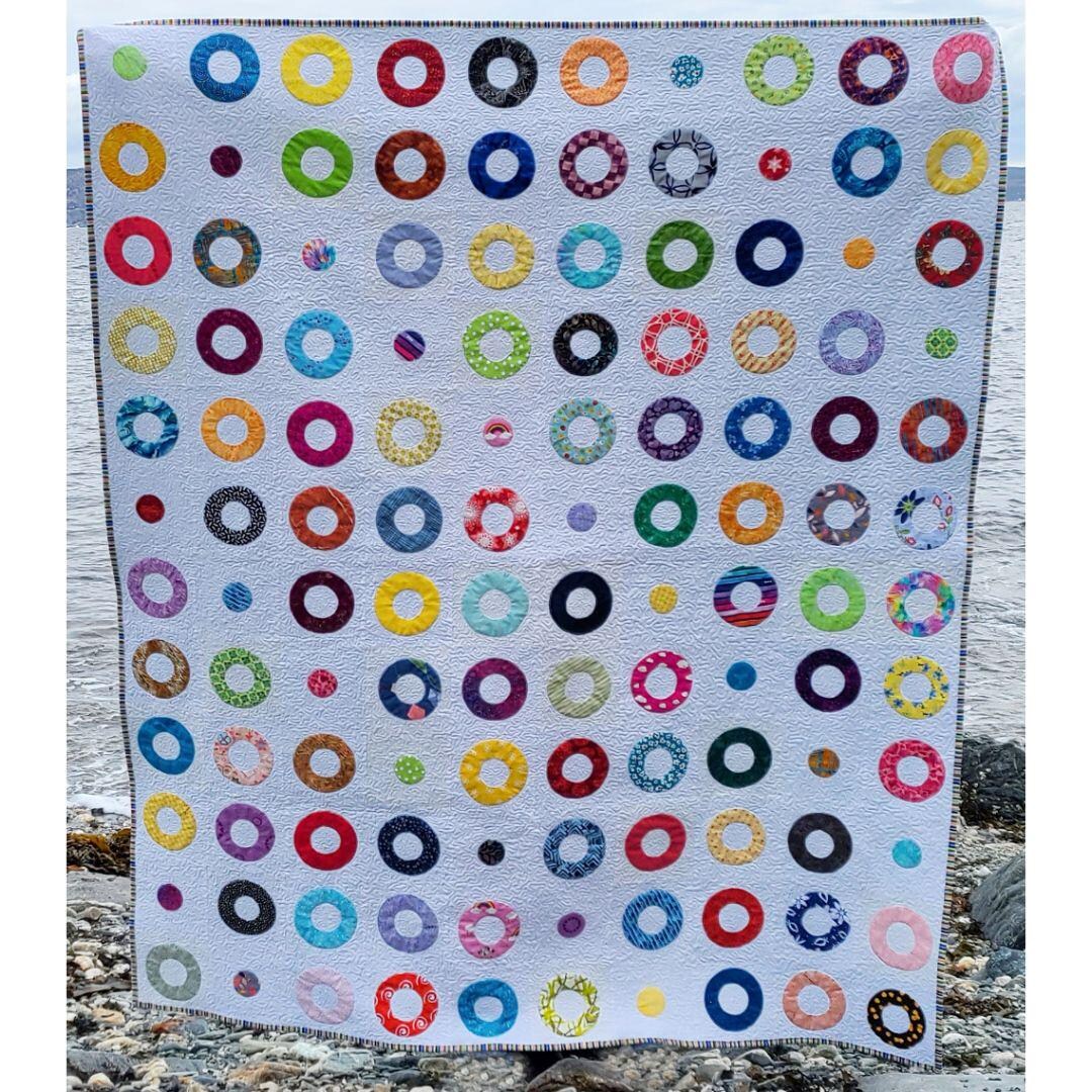 Donut Time Quilt Pattern: Baby & Throw Sizes (PDF) - Etsy
