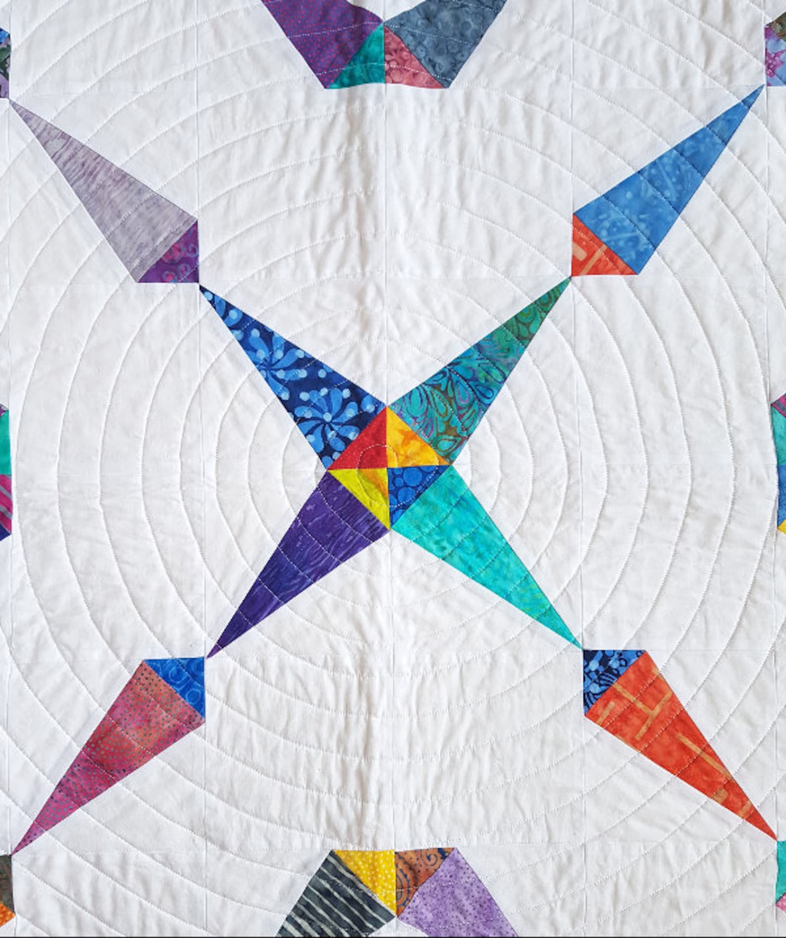 PDF Quilt Pattern - Burst - Mini, Throw and Large Lap Sizes Included - Etsy