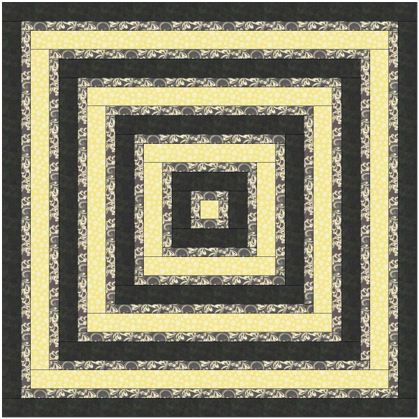 Rainbow Ripple Quilt PDF Pattern - Etsy