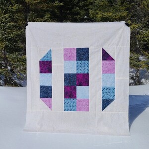Shining Through Quilt Pattern: Modern Beginner-friendly Design (PDF) - Etsy