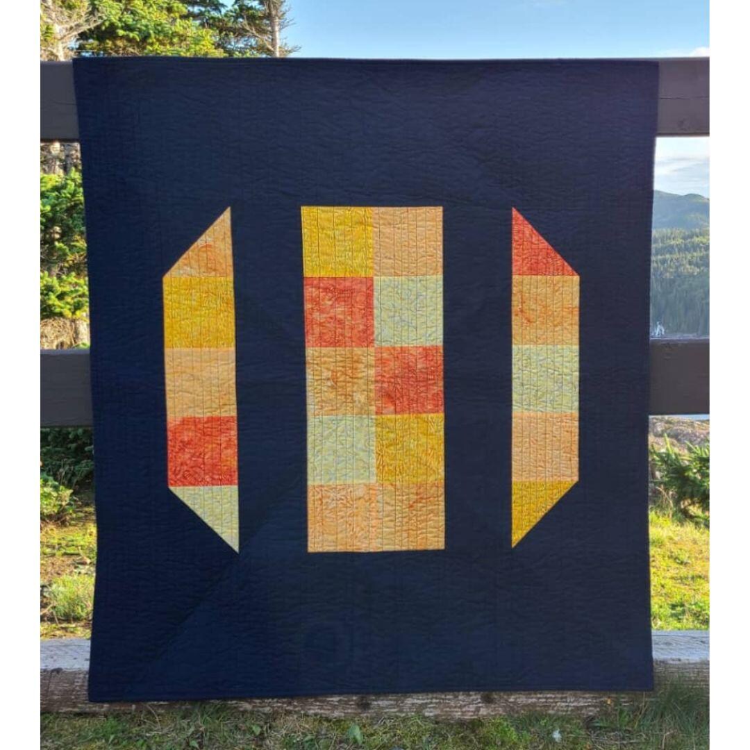 Shining Through Quilt Pattern: Modern Beginner-friendly Design (PDF) - Etsy
