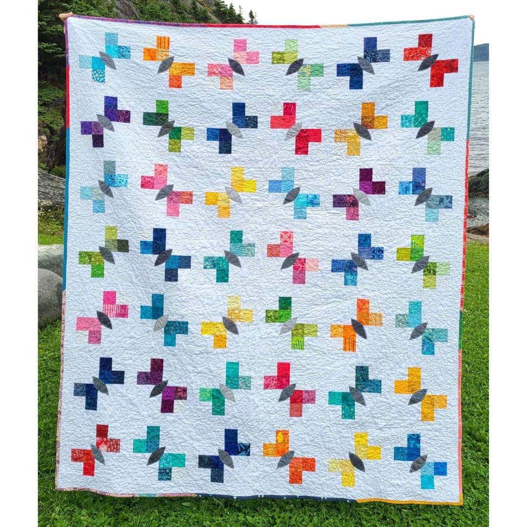 Scraps Take Flight Quilt Pattern: Baby, Throw & Queen Sizes (PDF) - Etsy
