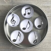 Guitar Fridge Magnets, Set of 4, Music Gift, Stocking Filler - Etsy