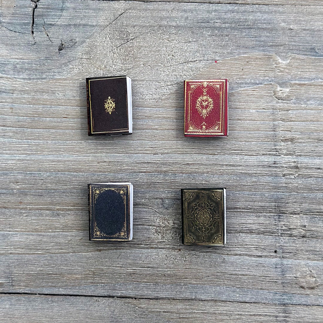 4 Mini Book Refrigerator Magnets Book Magnets Colors Vary - Etsy