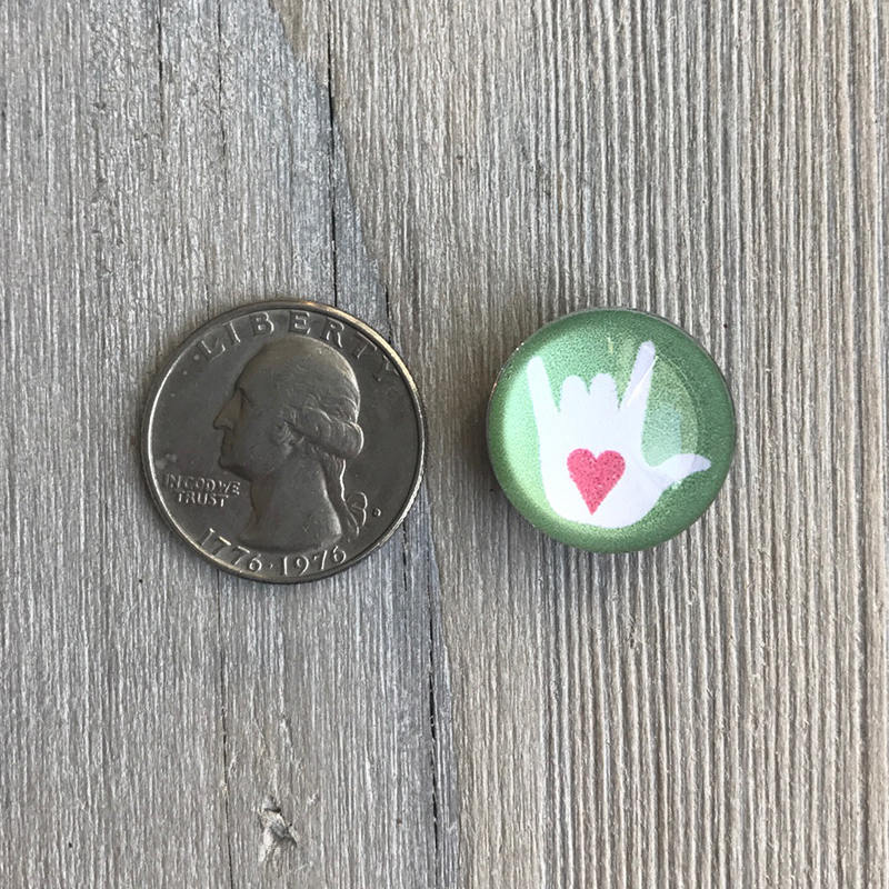 ASL Sign Language Fridge Magnets I Love You Set of Three - Etsy