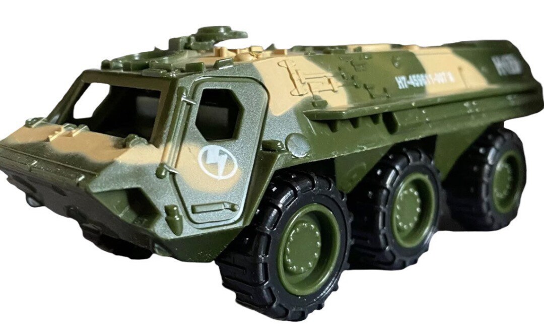 Army Armoured Car 6x6 1:43 Scale Model Free Post UK APC Troop Carrier ...