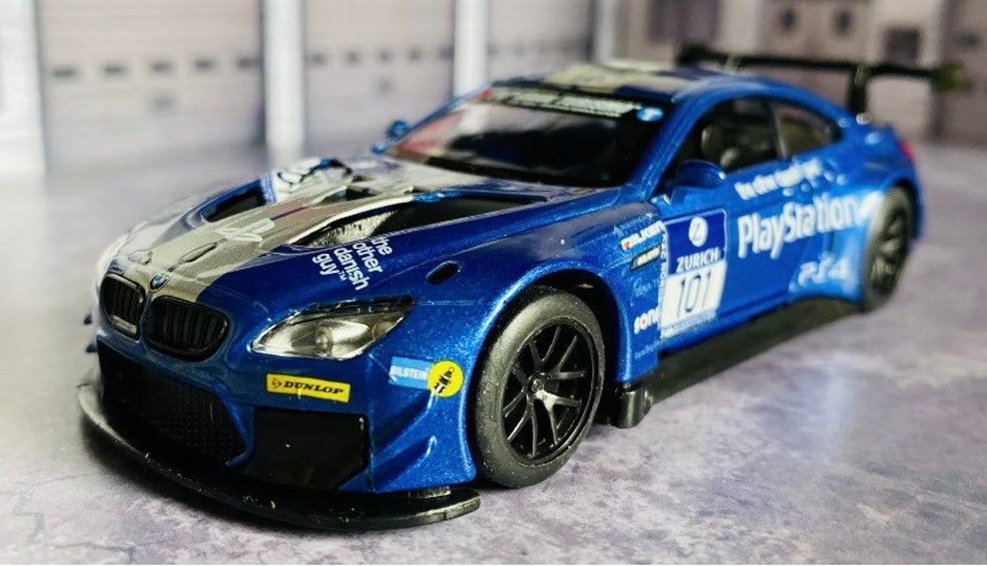 BMW M6 GT3 Diecast Race Rally Car PSX Playstation Gran Turismo - Etsy