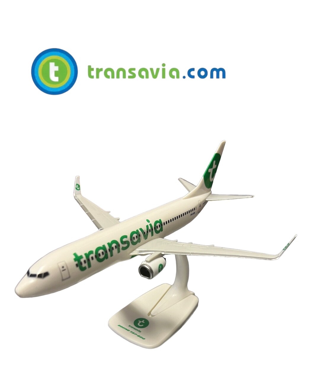 Transavia Boeing 737. Click Together Model With Printed Graphics. 1/200 ...