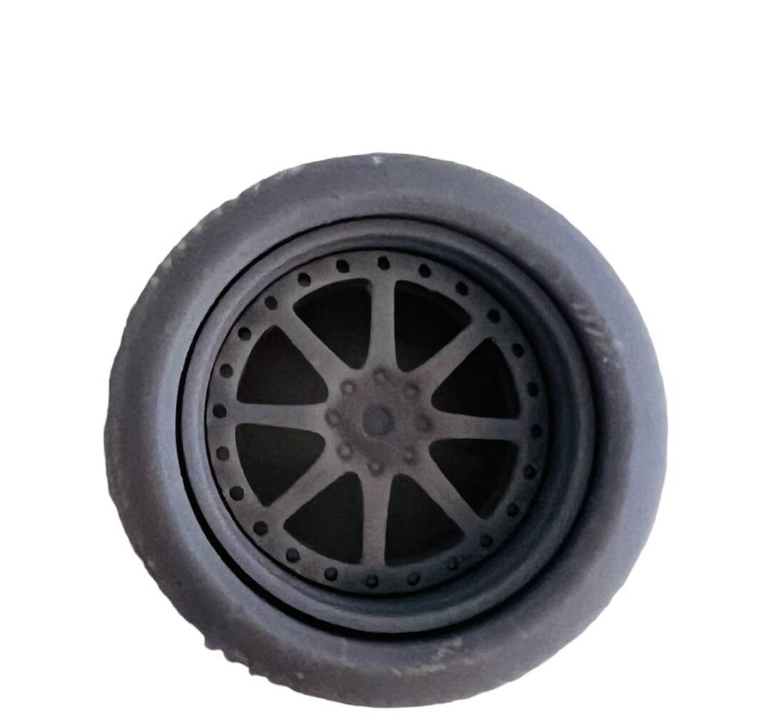 Set of 4 1/24 Scale Model Wheels and Tryres - Etsy