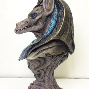 Anubis Statue Painted - Etsy