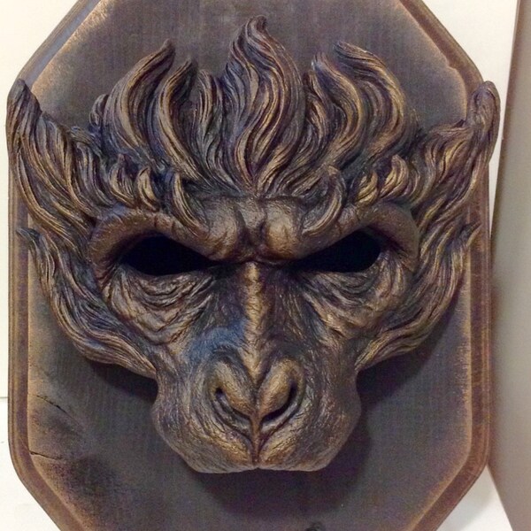 Monkey Mask - Etsy