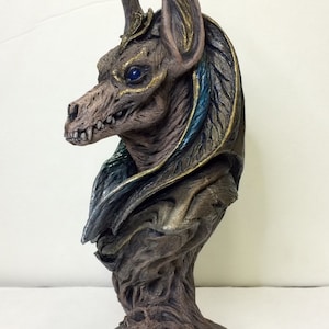 Anubis Statue Painted - Etsy